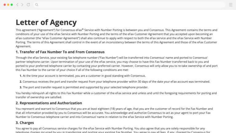Port Fax Numbers to eFax with Ease
