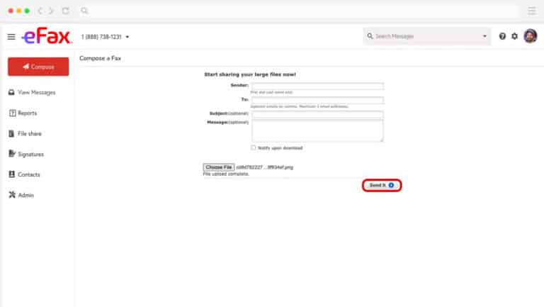 Fax Large Files Online with eFax: Streamline Your Corporate Workflow