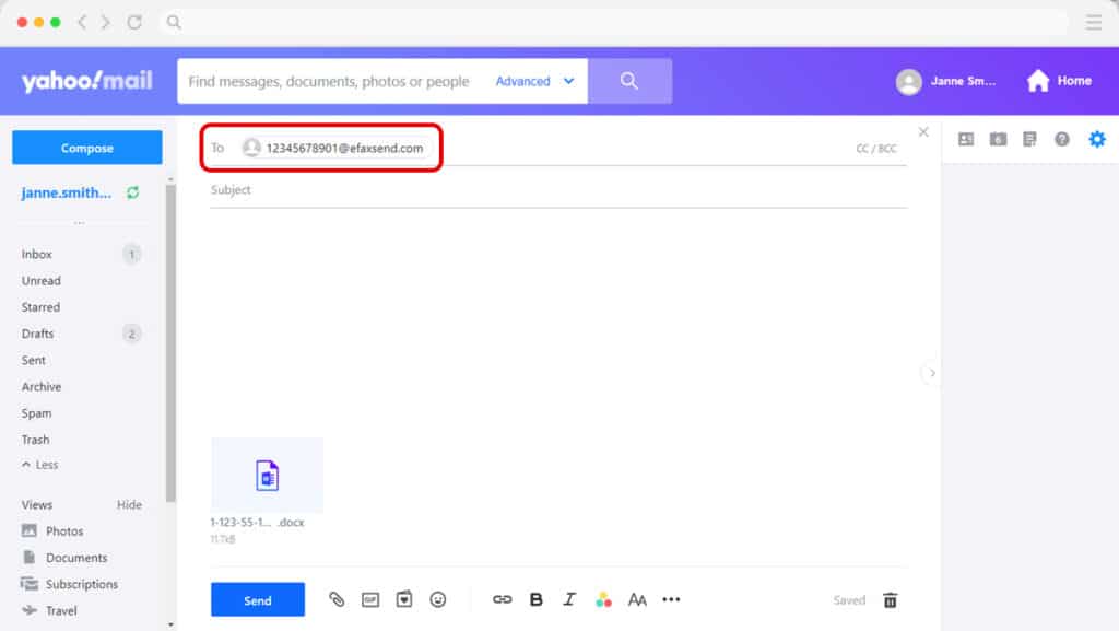 Email to Fax: A Guide on How to Fax from Email | eFax